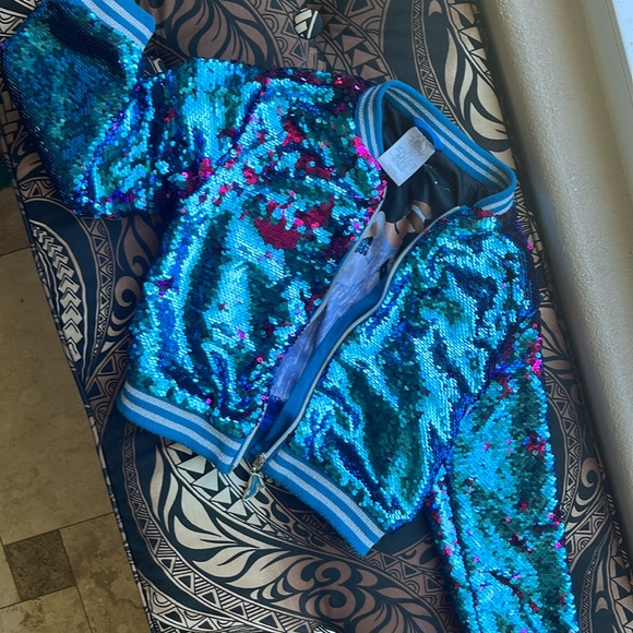 Disney | Jackets & Coats | Cinderella Disney Sequined Jacket | Poshmark